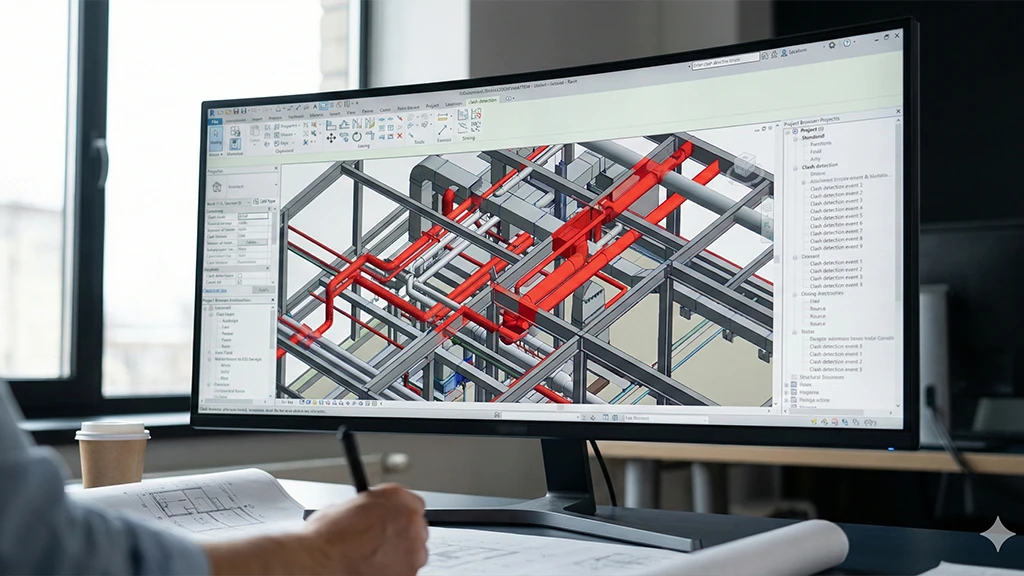 Clash Detection: Key to Modern Architecture with BIM